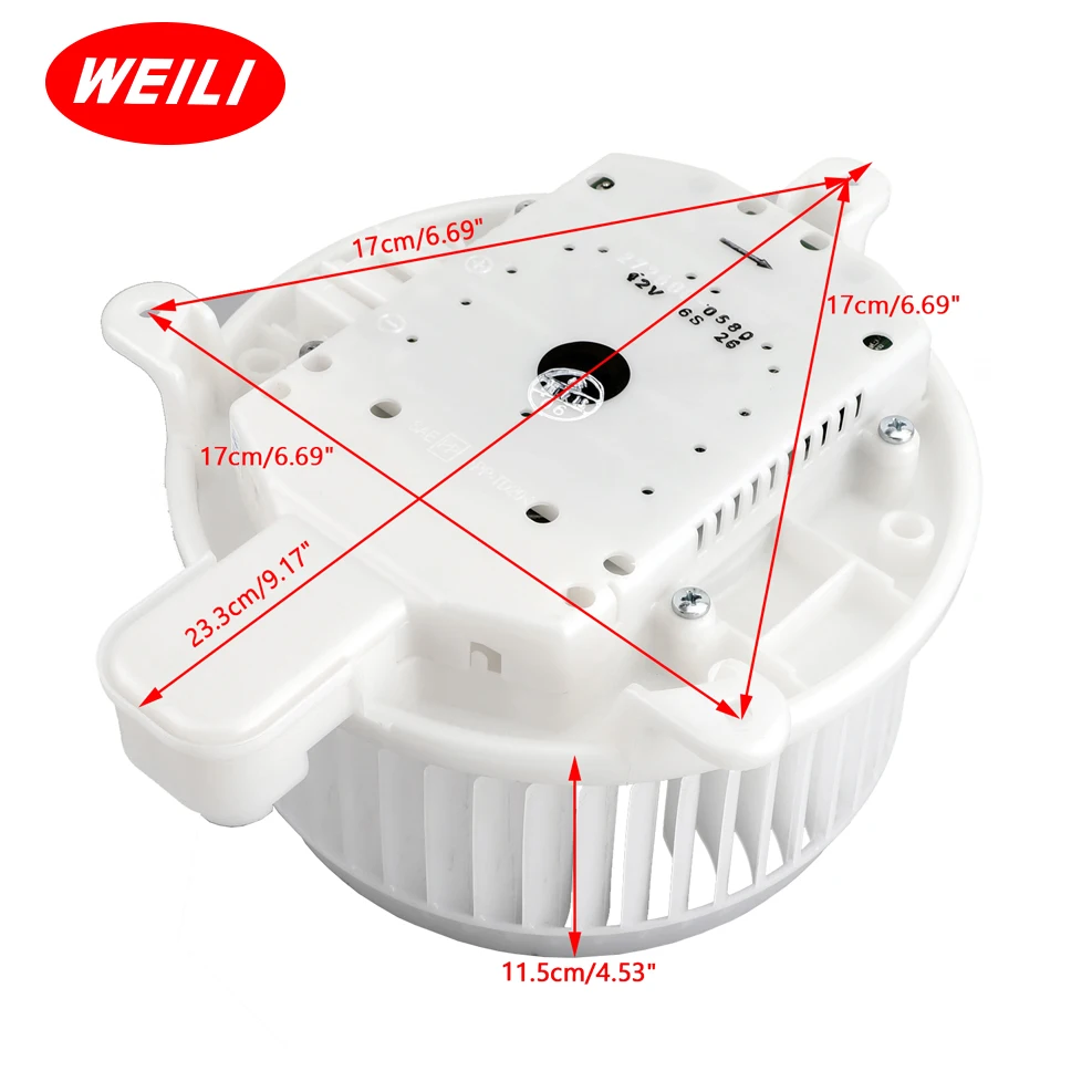 Ac Air Heater Fan Blower Motor For Toyota Land Cruiser Uzj200 Grj200 ...