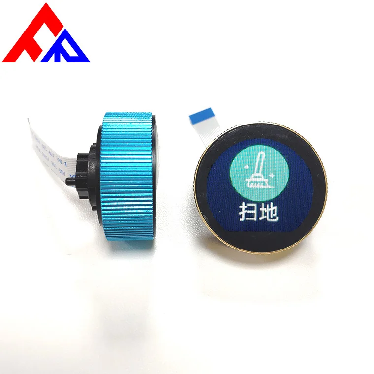 0.99 Inch Knob Lcd Display Circular Hmi Control Smart Switch Touch ...