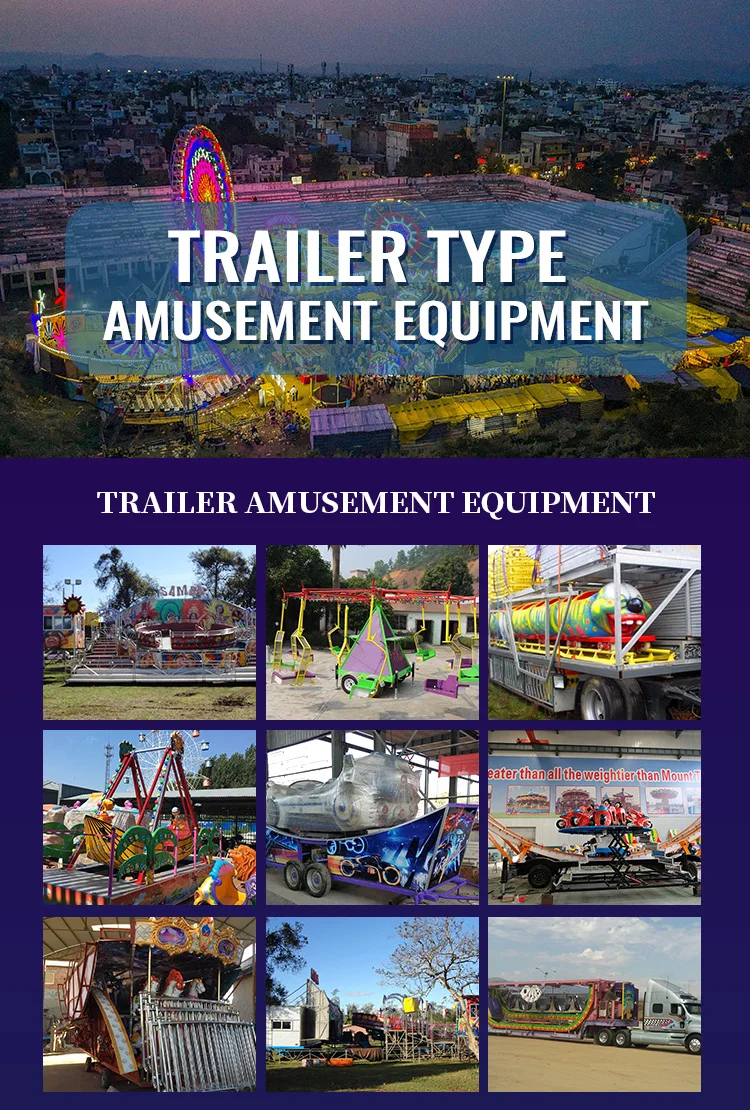 Carnival Rides on Trailer Mount Trailers - Fun & Customizable