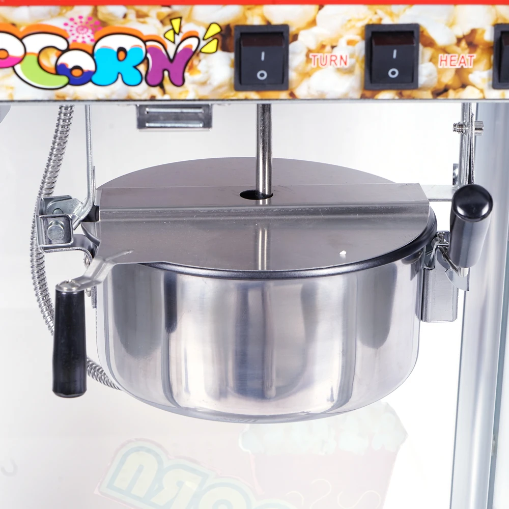 Industrial Caramel Flavored Commercial Popcorn Machine - 8 Oz Electric ...