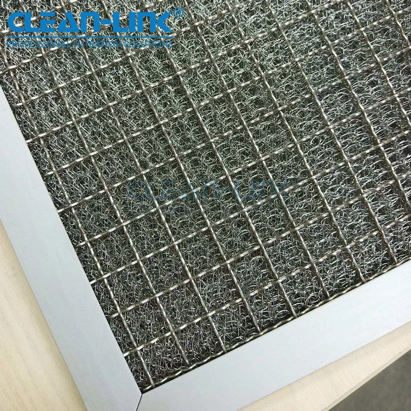 Long Life Service Washable Pre Filter Aluminum Mesh Panel