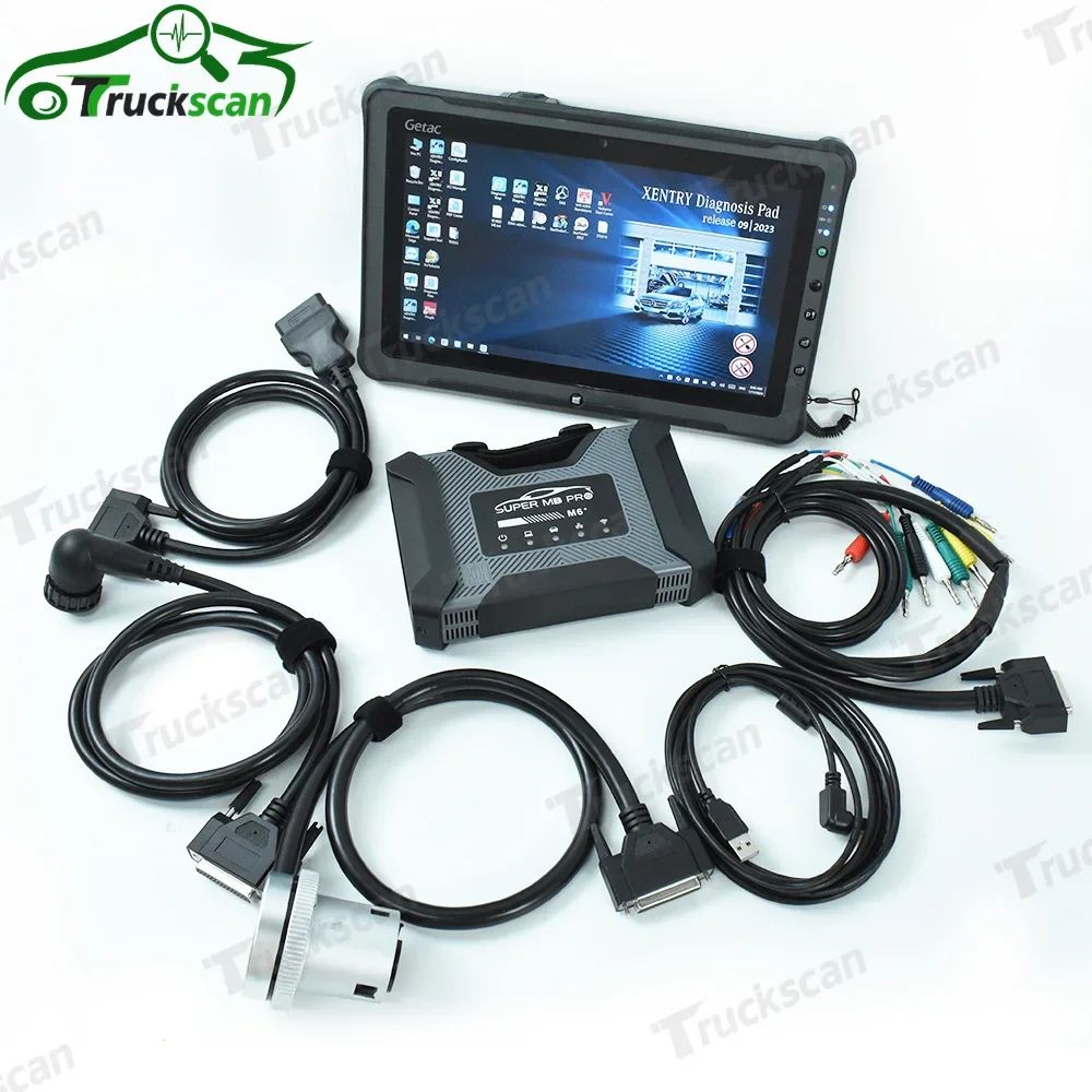 Doip Super Mb Pro M6+ For Benz Car And Truck Diagnostic Tool Mb Star C6 ...