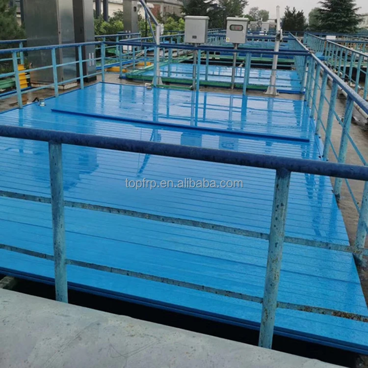 Pultrusion Fiberglass Reinforced Plastic Frp Composite Flooring Deck ...