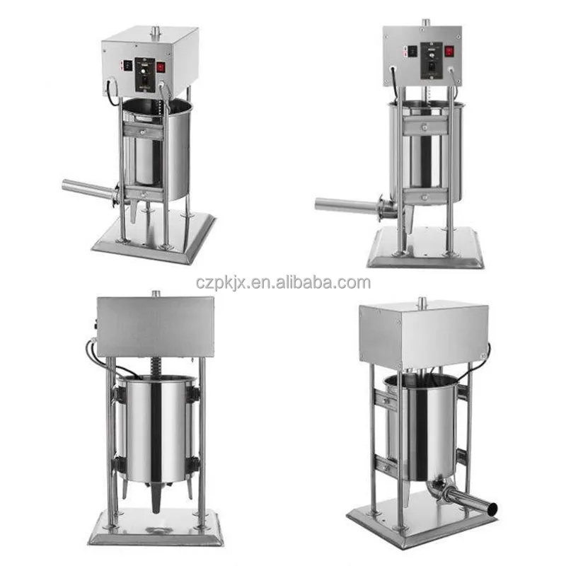 10L Electric Sausage Stuffer Vertical Chorizo Sausage Making Machine ...