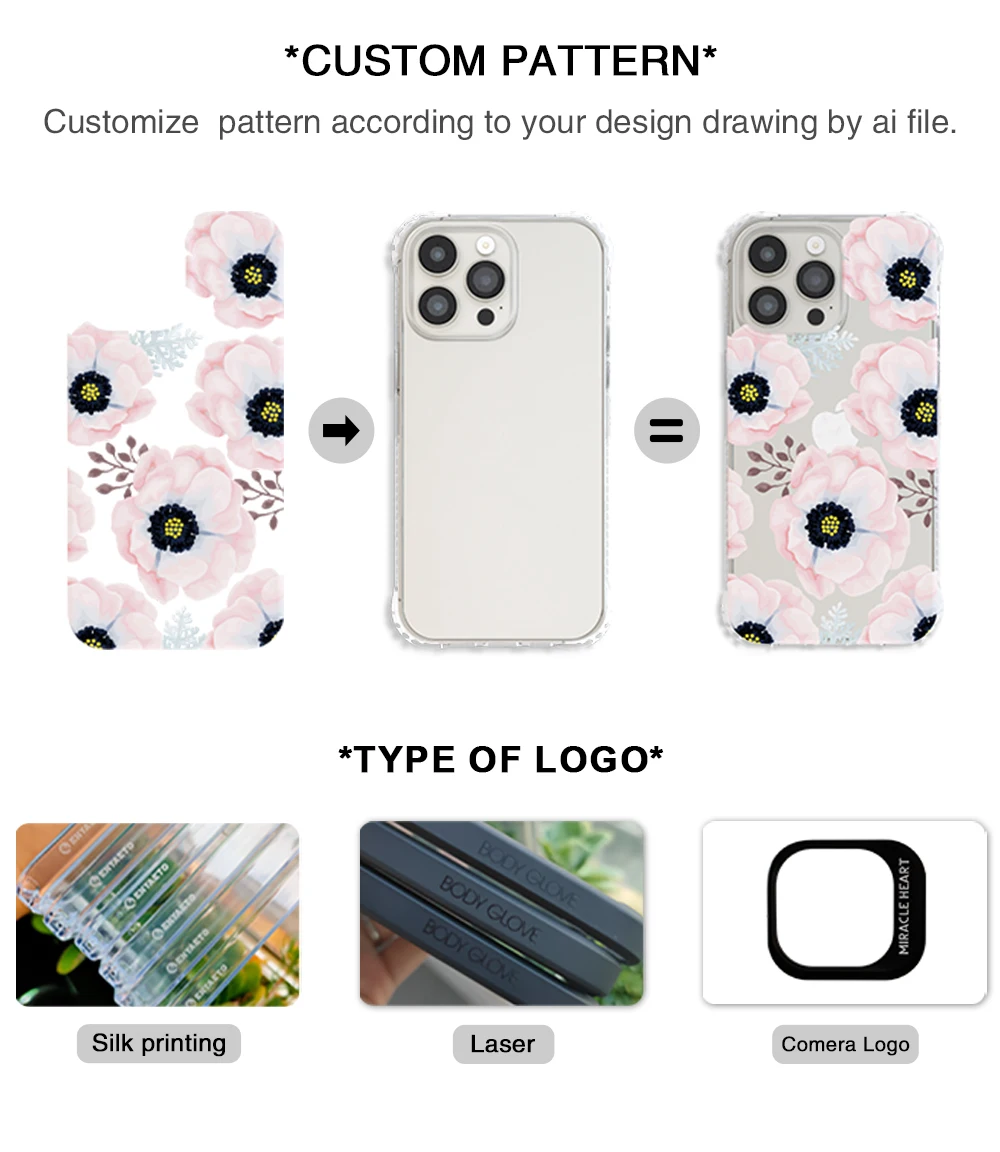 Luxury Custom Color Skin Feeling Pc Shockproof Full Protection Folding ...