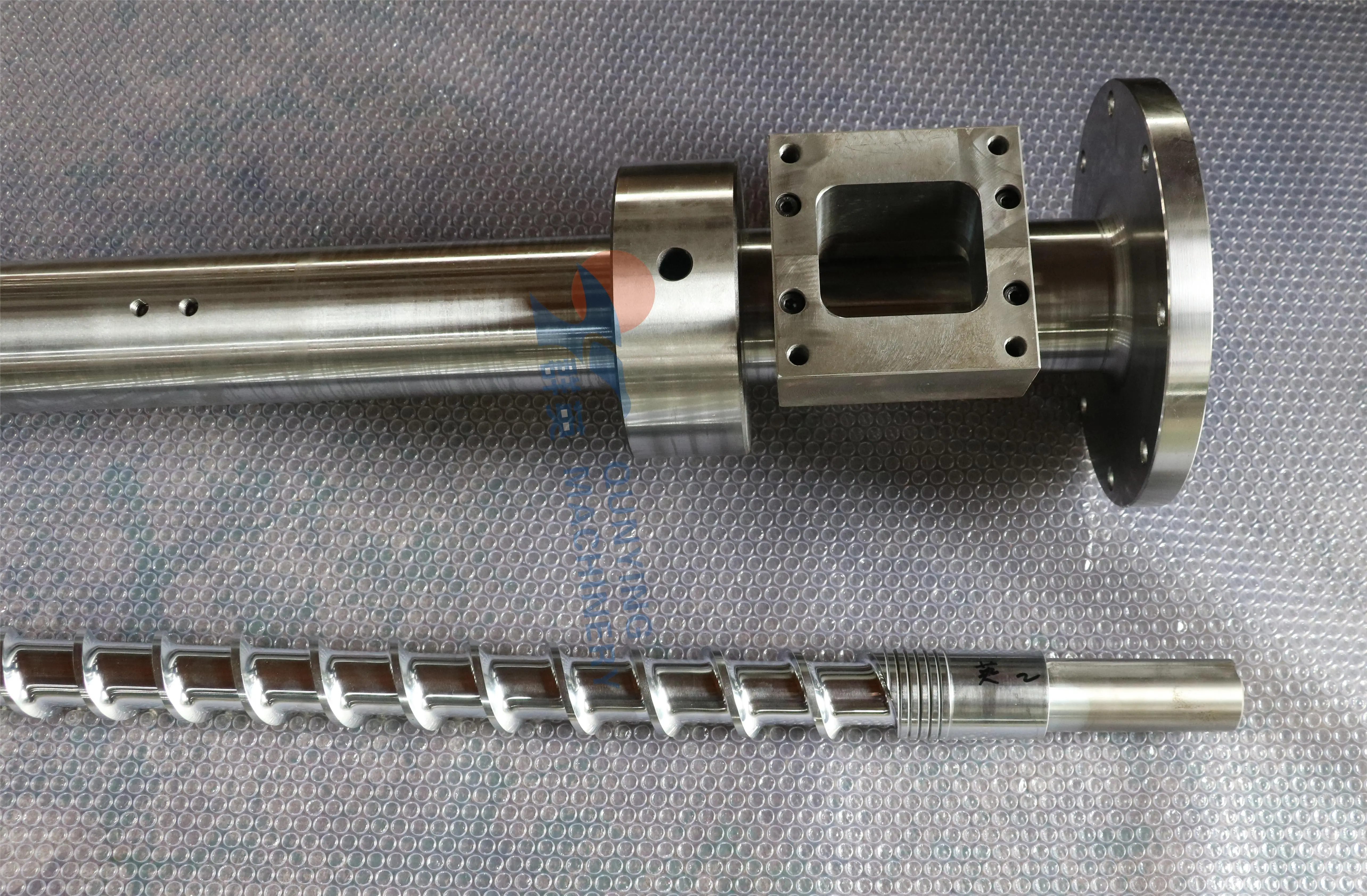 PE PP High-speed High-efficiency Extruder Screw Barrel Single Screw ...