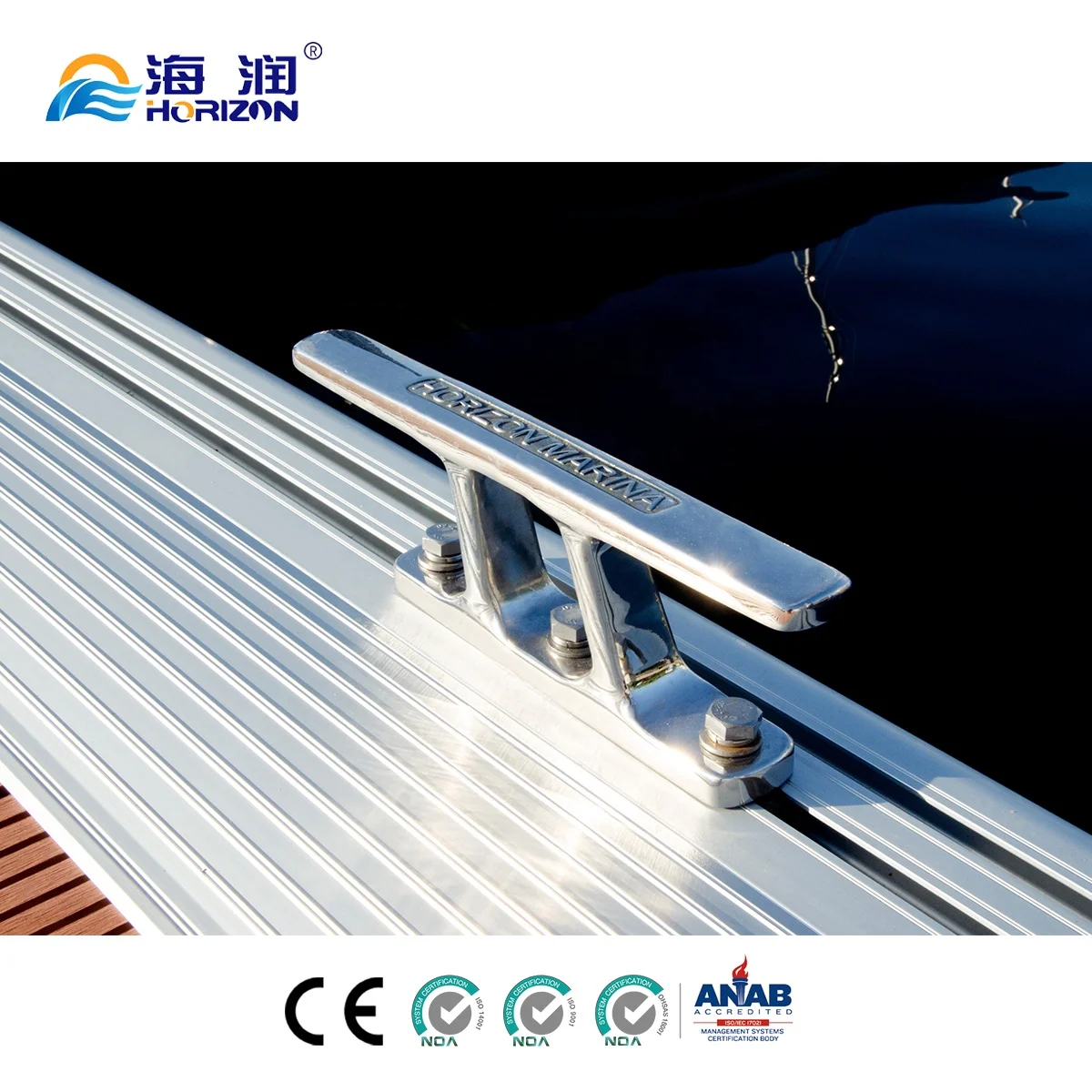 Floating Pontoon And Aluminum Floating Dock Commercial Marina Or Dock ...