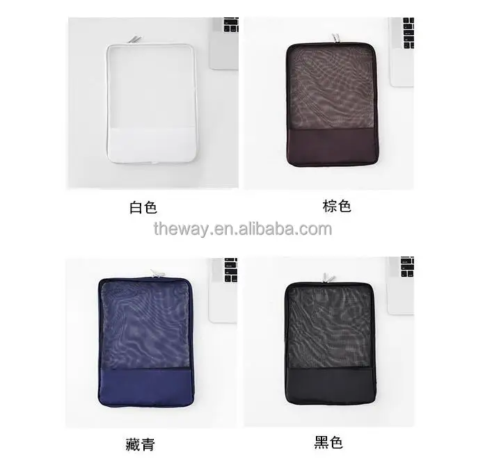 A4 Size Nylon Mesh File Folders - Big Capacity & Durability