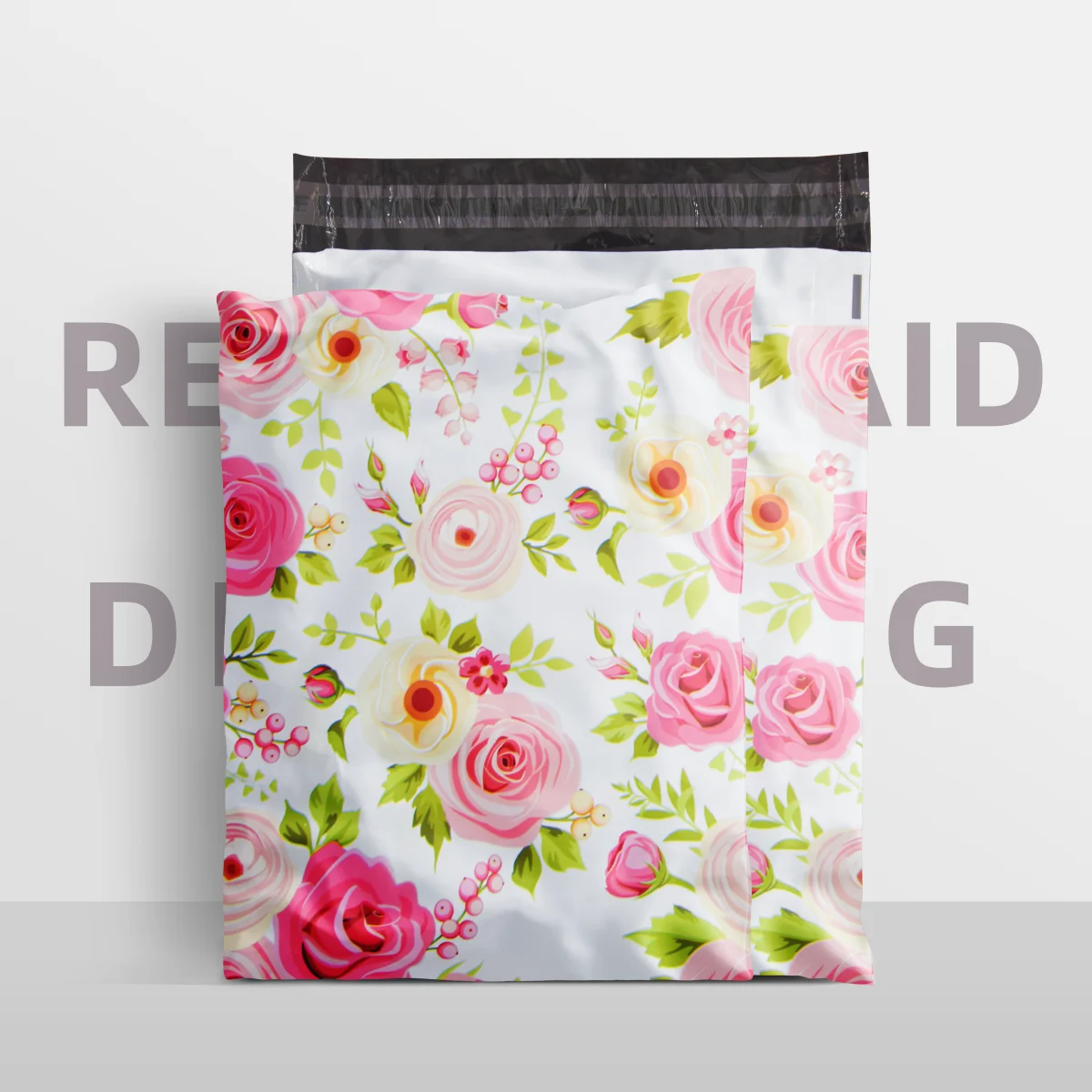 Fashion Custom Shipping Bag Cute Pink Poly Mailers Envelope Shipping ...