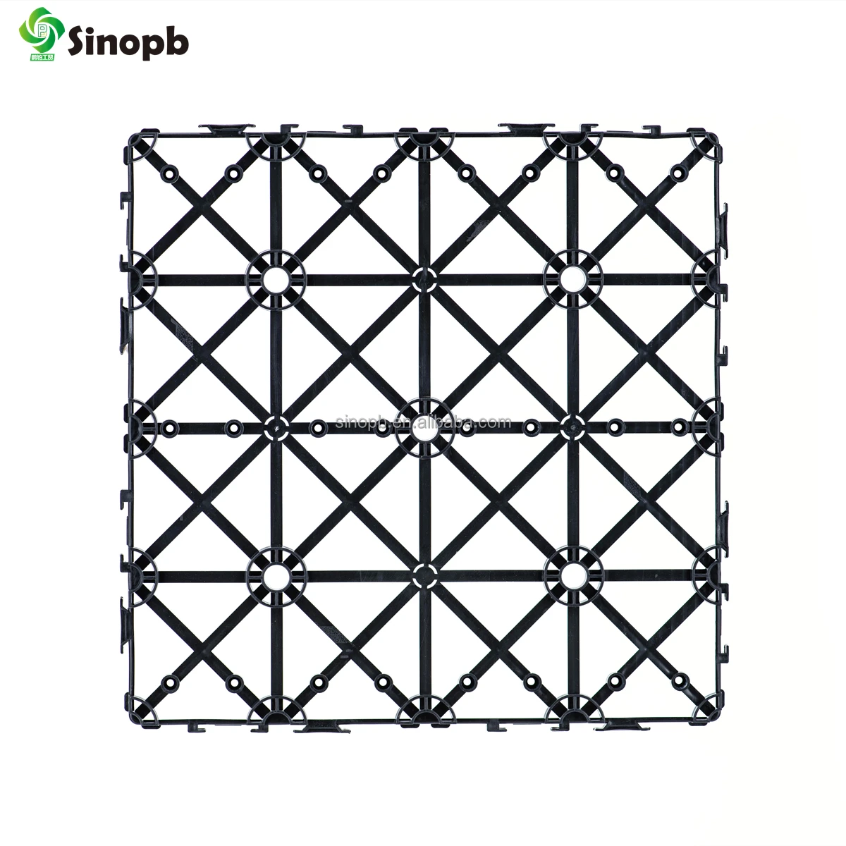 PB-13 Anti-Impact Interlocking Wood Decking Plastic Base