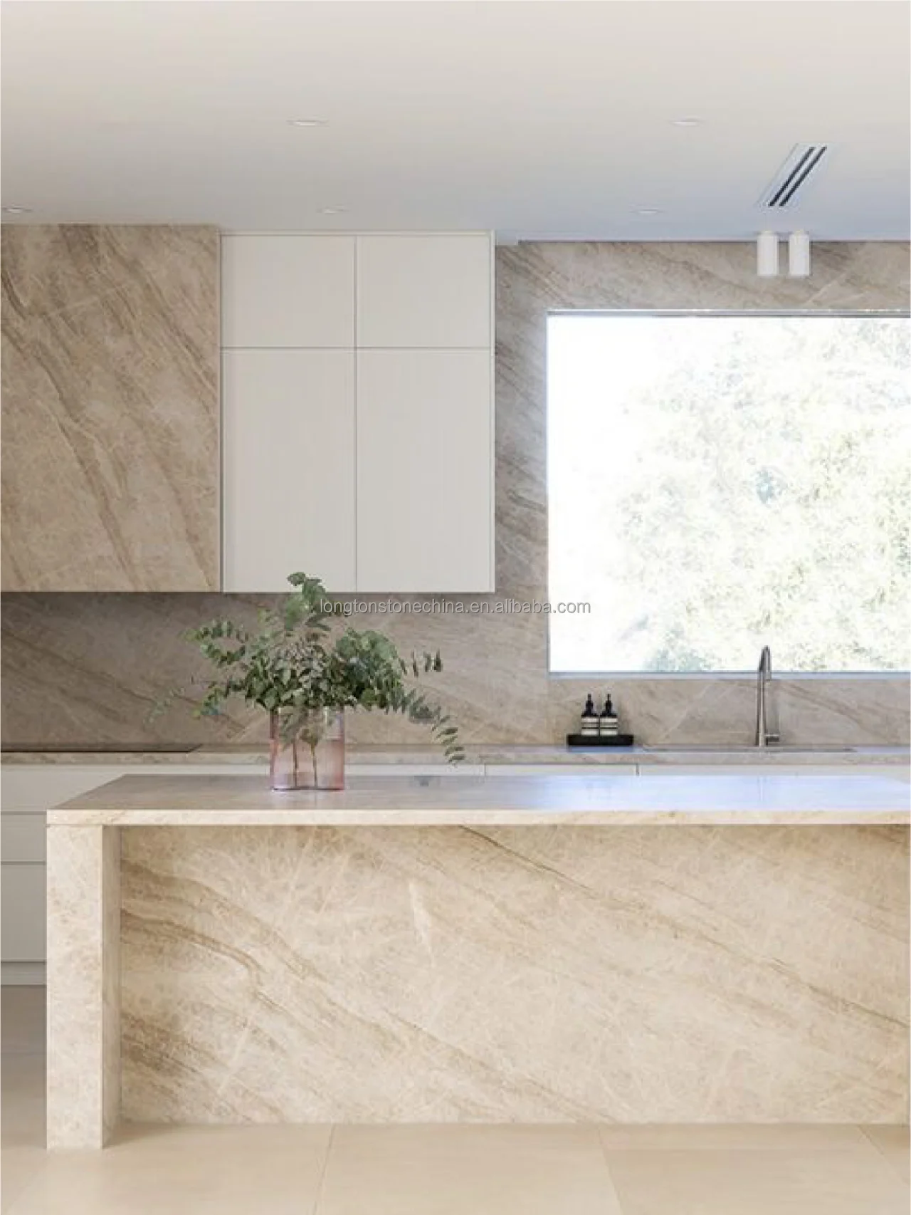 Luxury Brazil Natural Stone Taj Mahal Quartzite Polished Marble Slab ...