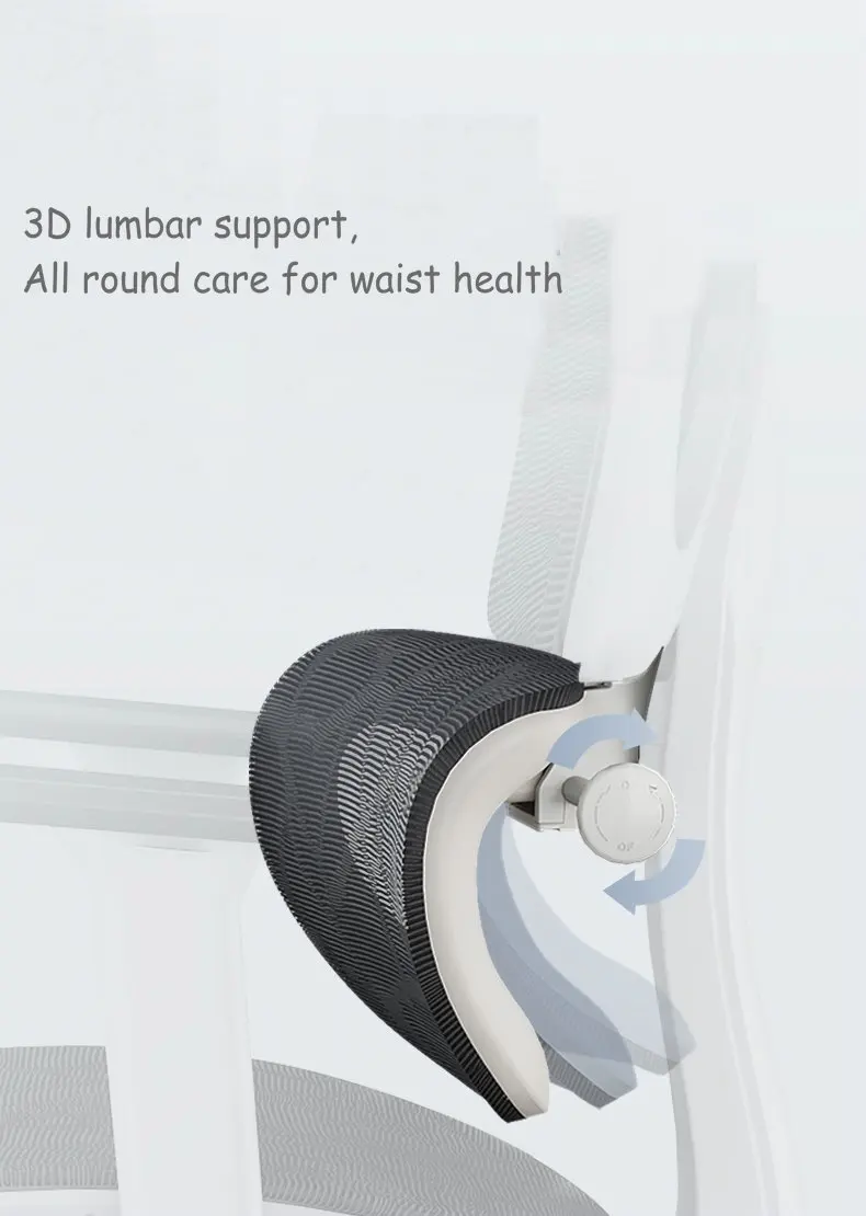 Height Adjustable Tilting 3 Lokcs Function Executive Computer Swivel ...