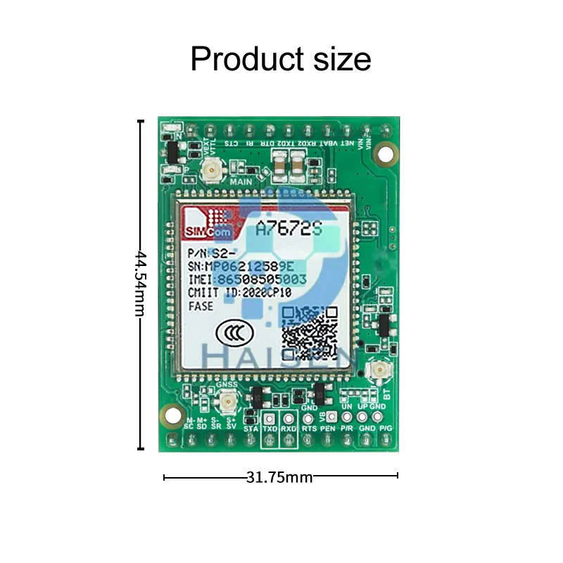 Haisen Simcom A7672s-fase Core Board A7672s-fase Development Board Lte ...