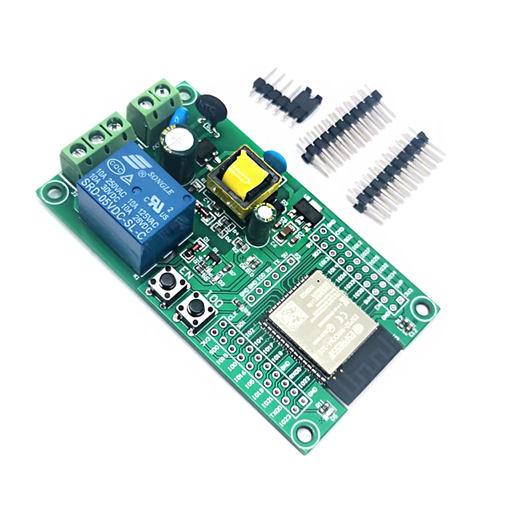 Esp32 Single Relay Development Board Ac90-250v Esp32 Development Board ...