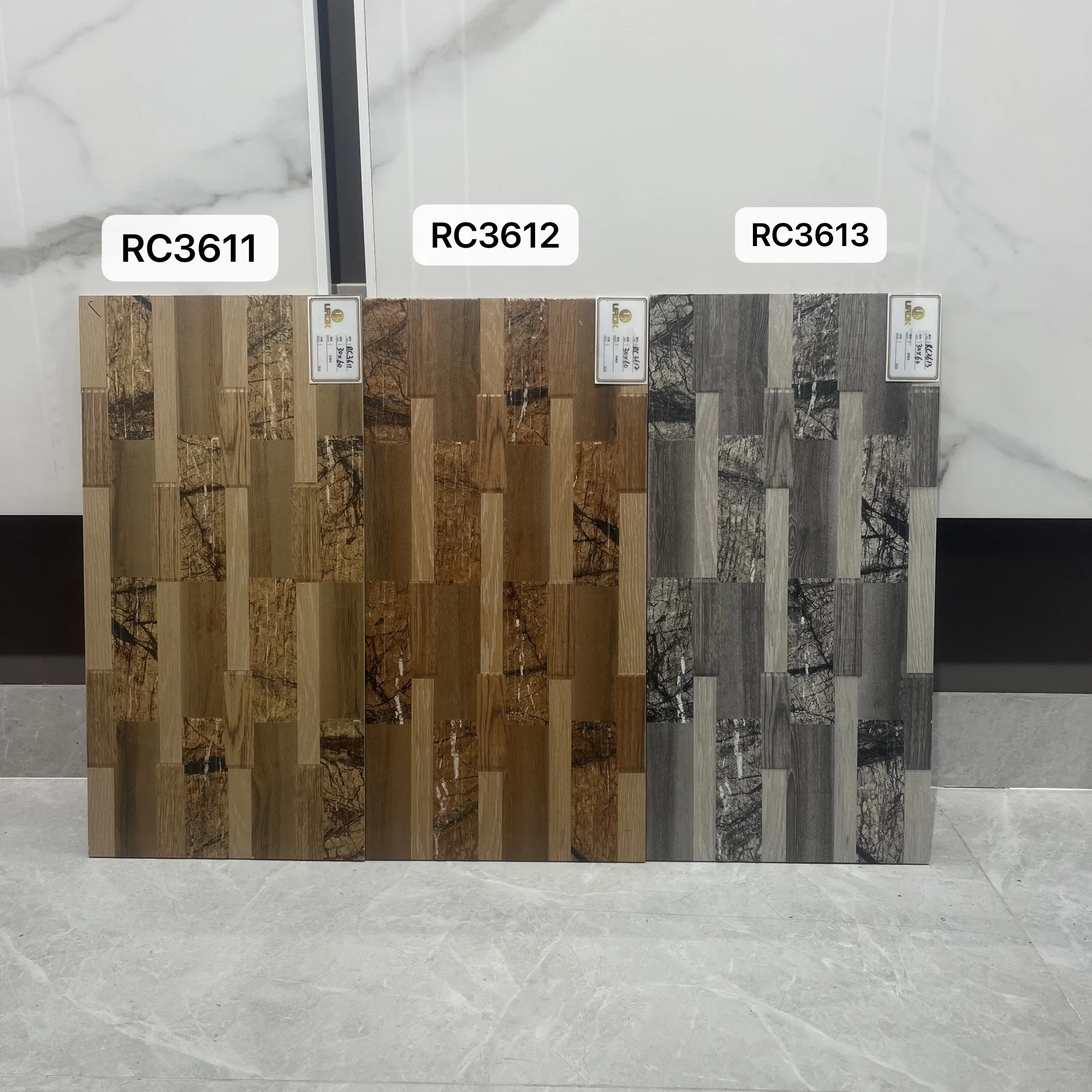 300x600mm Modern House Exterior Wall Cut Natural Stripe Smooth All ...