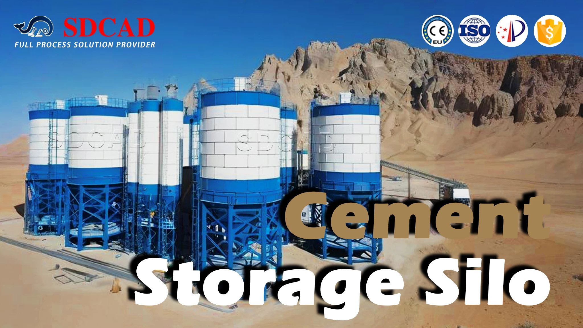 50-3000t Cement Bulk Bags into Trucks bolted galvanized metal Cement ...