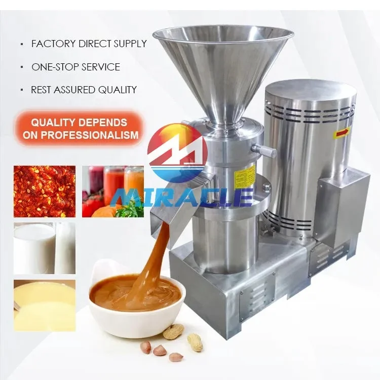 Electrical Grinder Machine Peanut Butter Colloid Mill Milk Maker ...