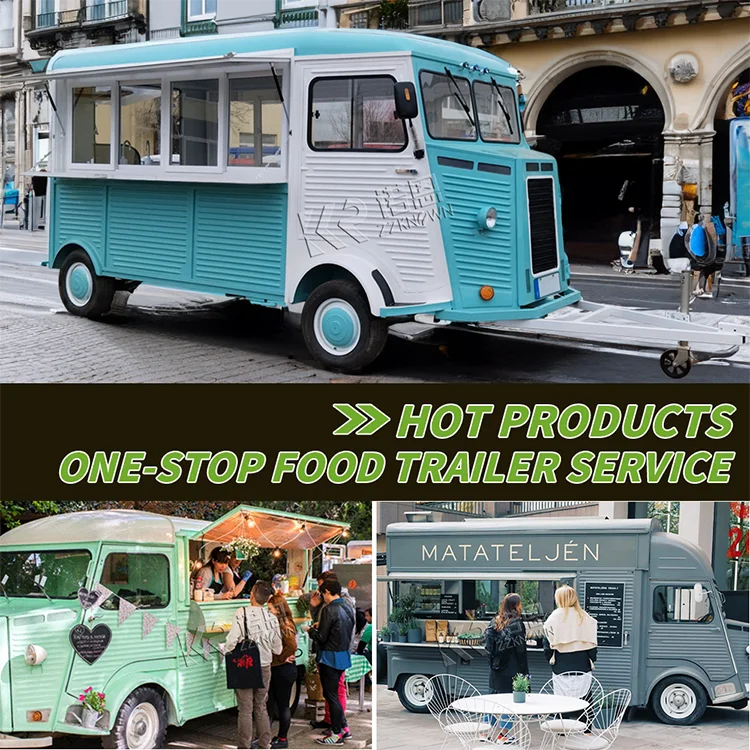 Mobile Fast Food Trailer Truck - Fully Equipped Restaurant