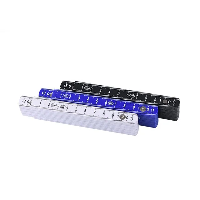 1 Meter Plastic Promotion Funny Folding Ruler - ABS & Carbon Steel