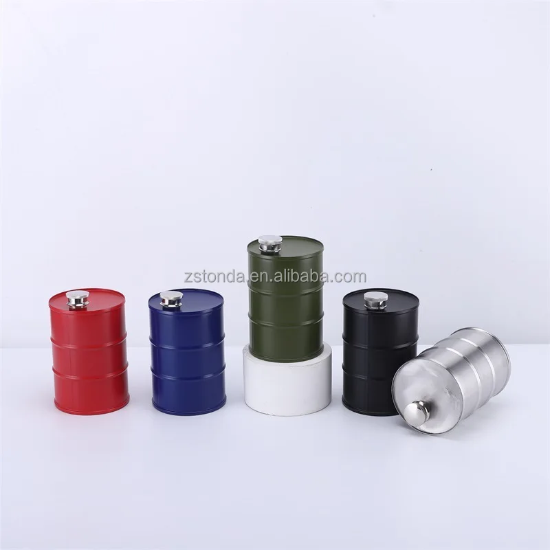 25OZ Stainless Steel Hip Flask Set - Portable 750ml Liquor Flask for ...