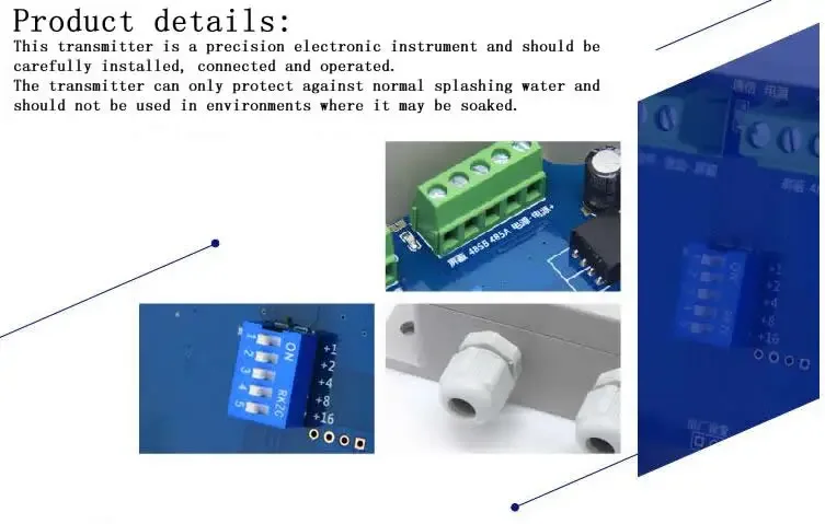 Load Cell Digital Signal Conversion Device Plc Mcu Computer 485 ...