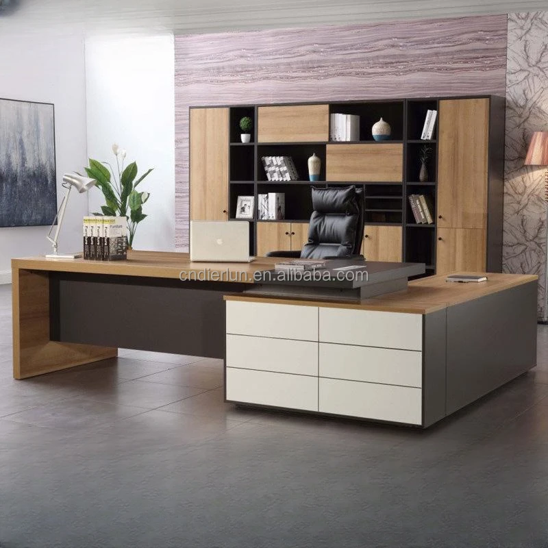 Luxury Presidential Office Desk Single Office Desk Home Office Desk and ...