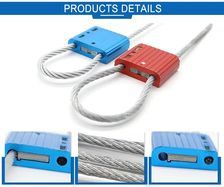 REC105 Bar Code Security Seals - Tamper Proof Cable Seals