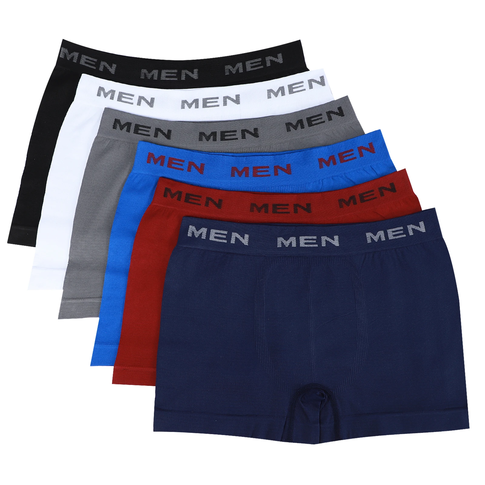 Seamless Men's Boxer Briefs - Comfort & Style in Every Cut