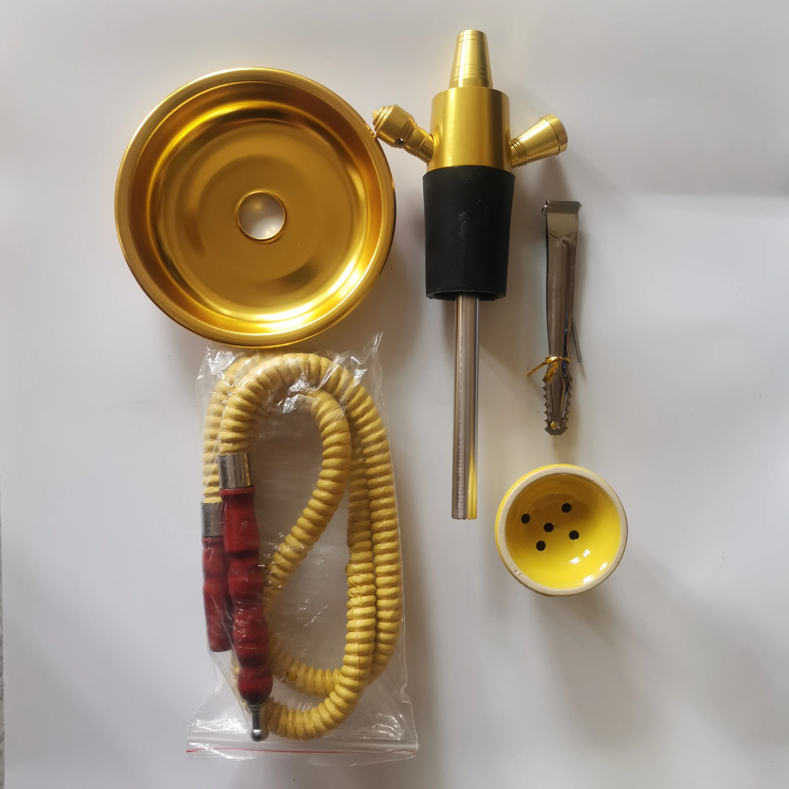 Portable Bottle Aluminum Hookah Stem Hookah Shisha Set/kit 1 Hose ...