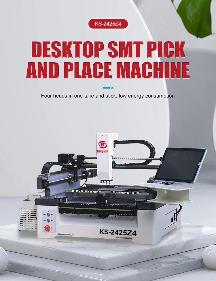 KINGSUN Desktop Pick and Place Machine - High Precision SMT