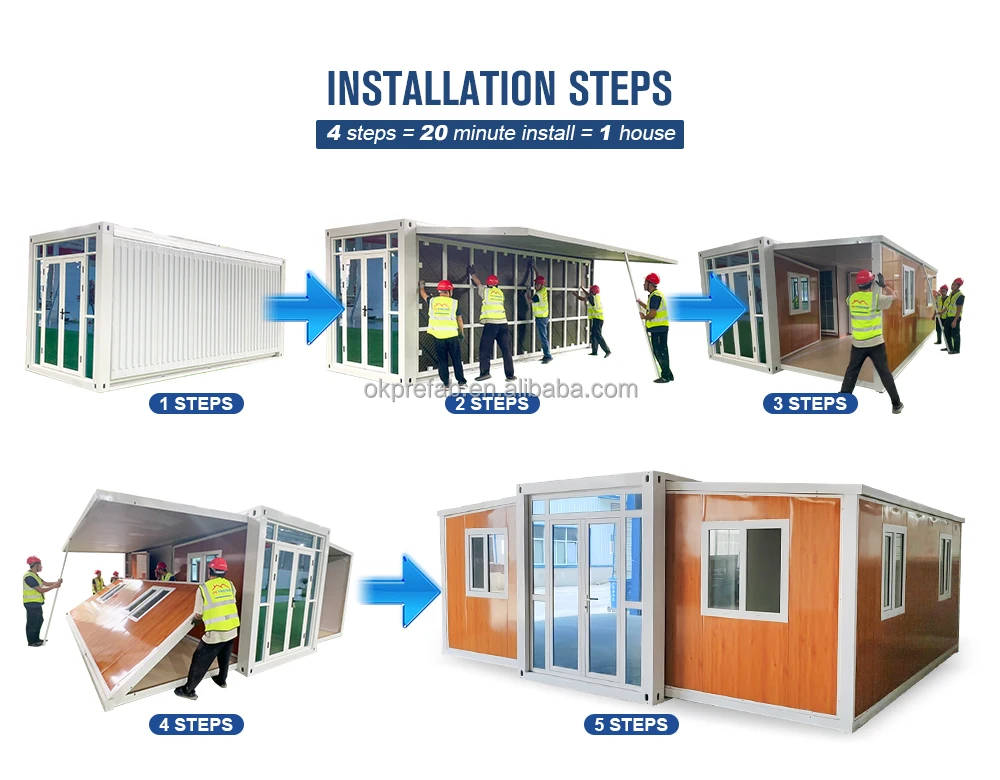 Luxury Modern Easy Installation Portable Movable Container Offices ...