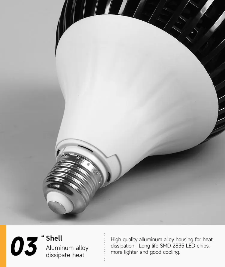 Long Lifespan 2/3 Years Warranty High Power Bulb 50-200w Light Bulbs ...