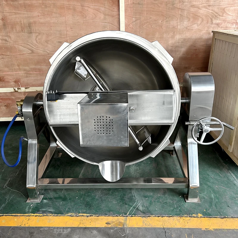 Stainless Steel Gas Steam Electrical Jacketed Pot Heating Mixing ...