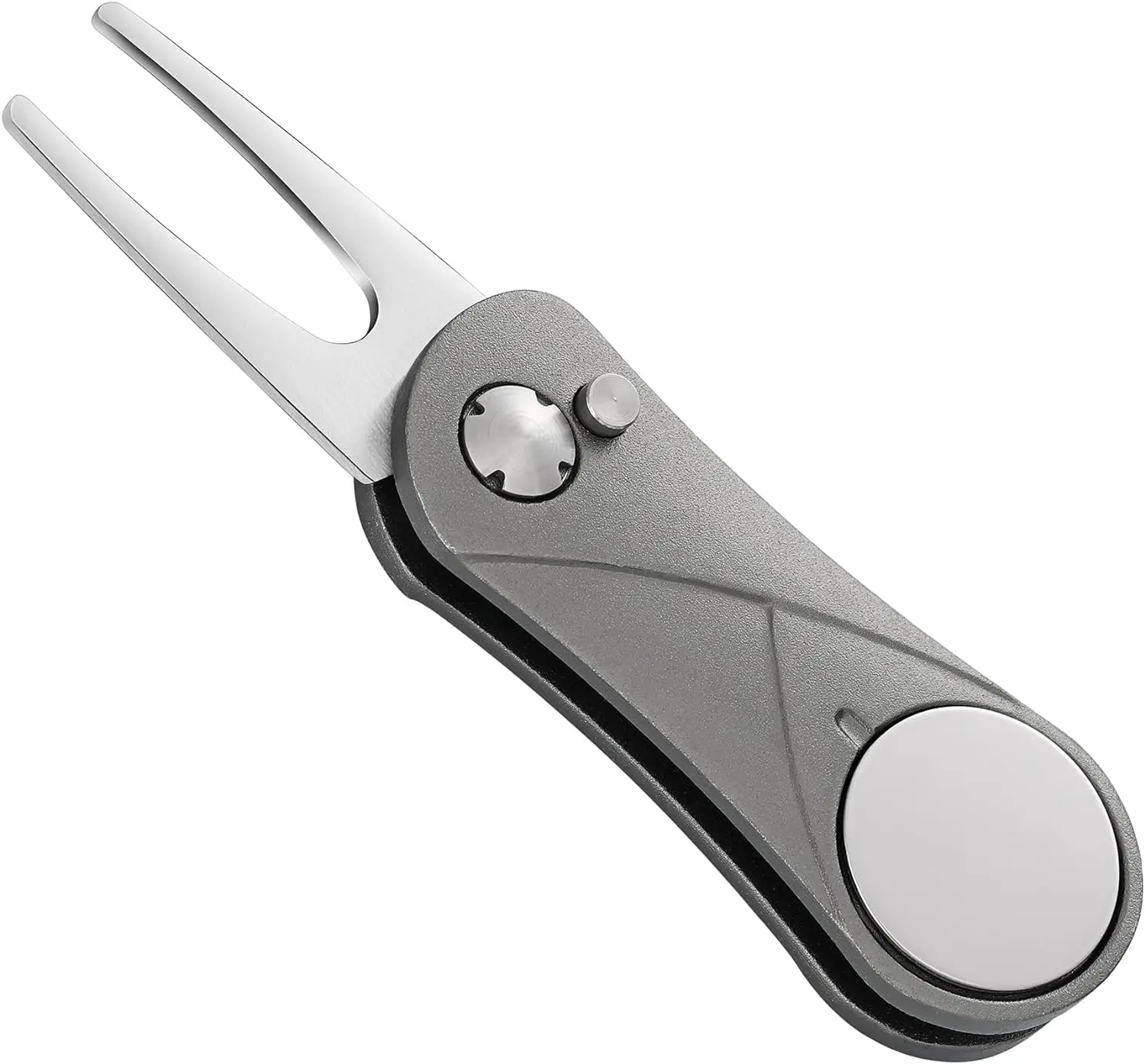 Custom Portable Foldable Golf Repair Stainless Steel Divot Tool Pitch ...