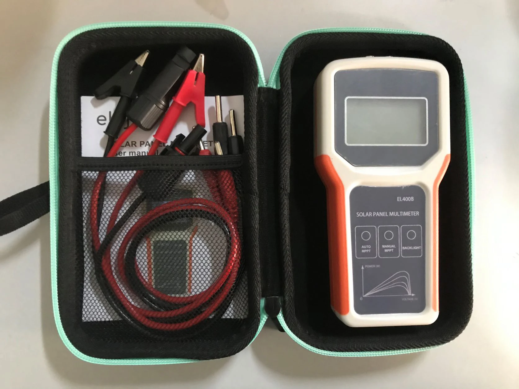 EL400B LCD MPPT Solar Panel Multimeter - Smart Current Tester