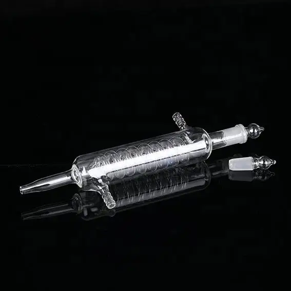 Laboratory glassware Serpentine Condenser Diameter Quartz Glass ...