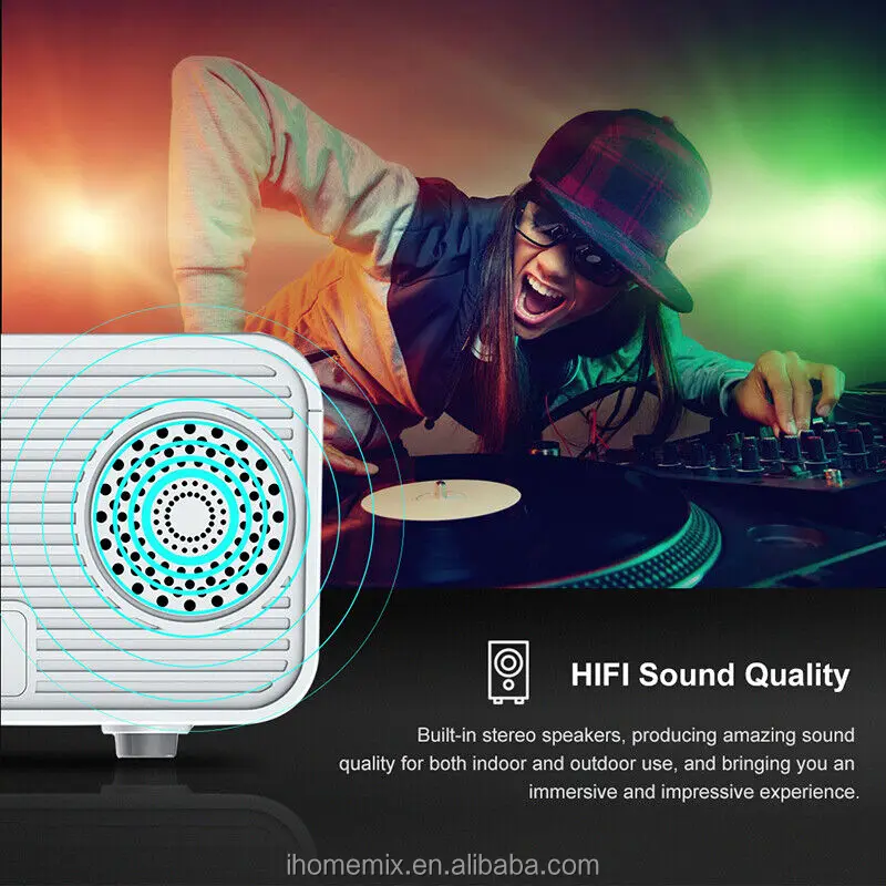 Led Source Portable Led Projector W10 720p 1080p Cheap Projector For