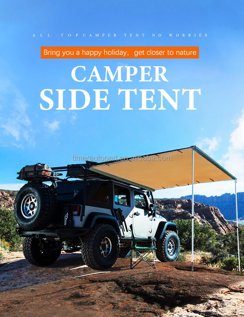 4WD Outdoor Camping - Retractable Tent Best Awning Shelter