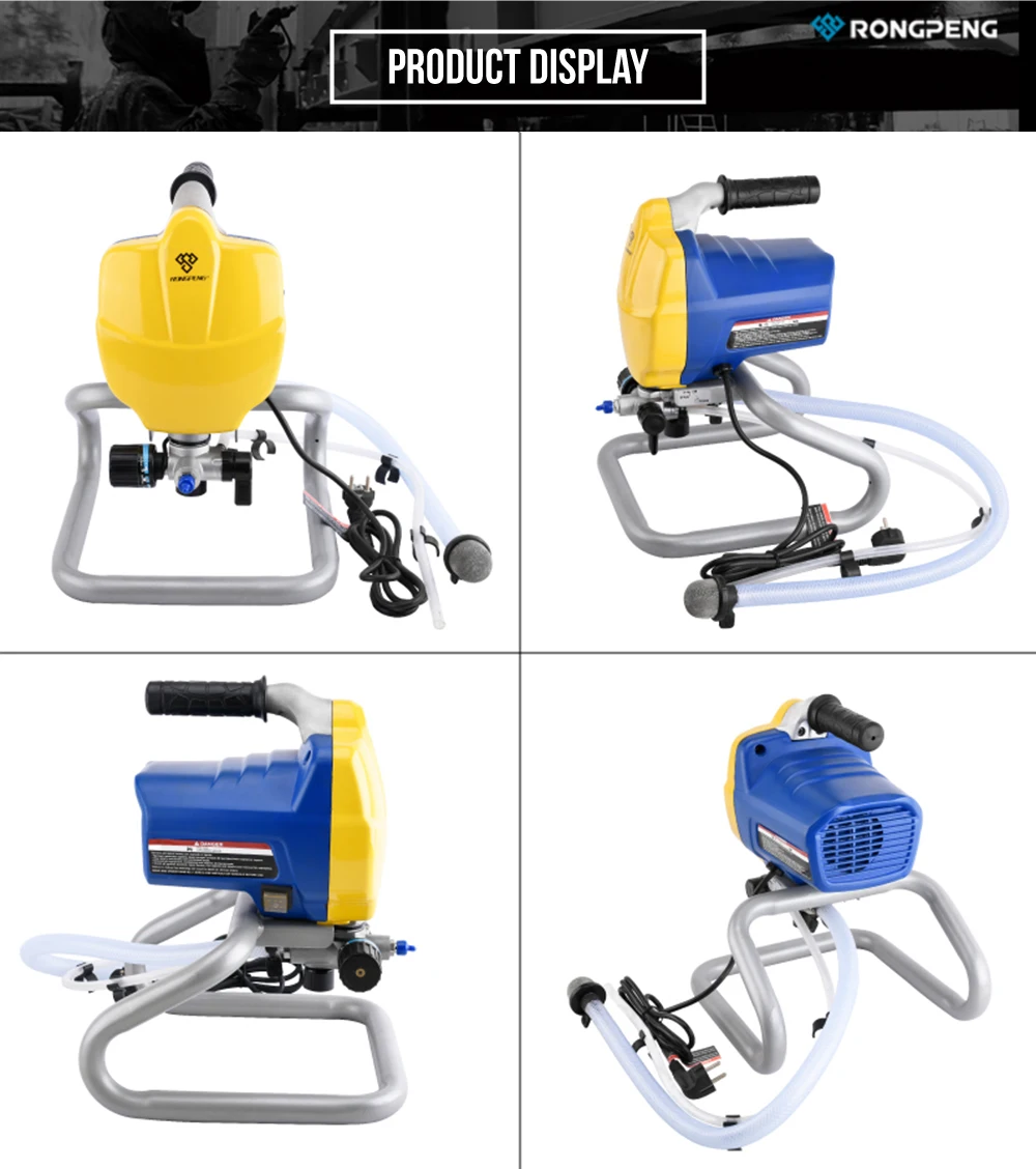 RONGPENG R8622 - 500W Airless Paint Sprayer for DIY Projects