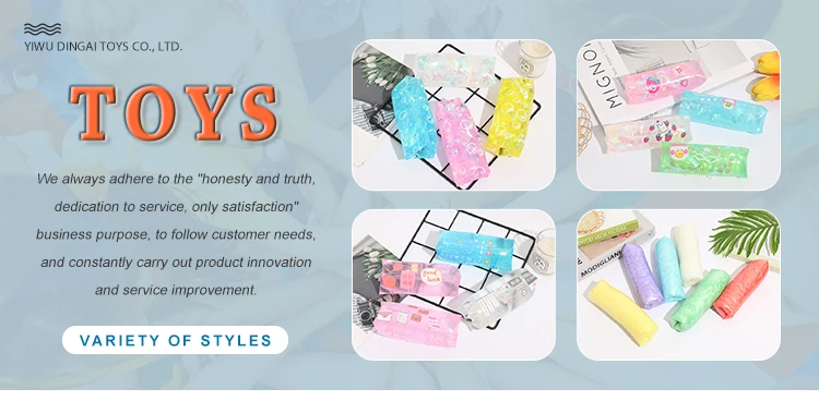 Exquisite Glitter Water Wiggler Snakes Fidget Toy Fidget Toys Kids ...