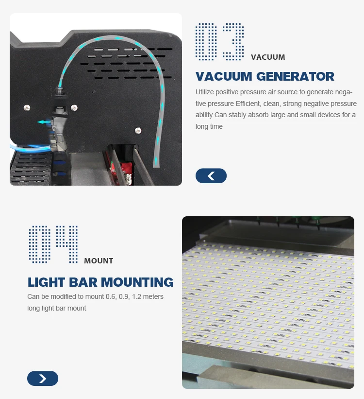 High Precision SMT Pick and Place Machine - 4 Heads