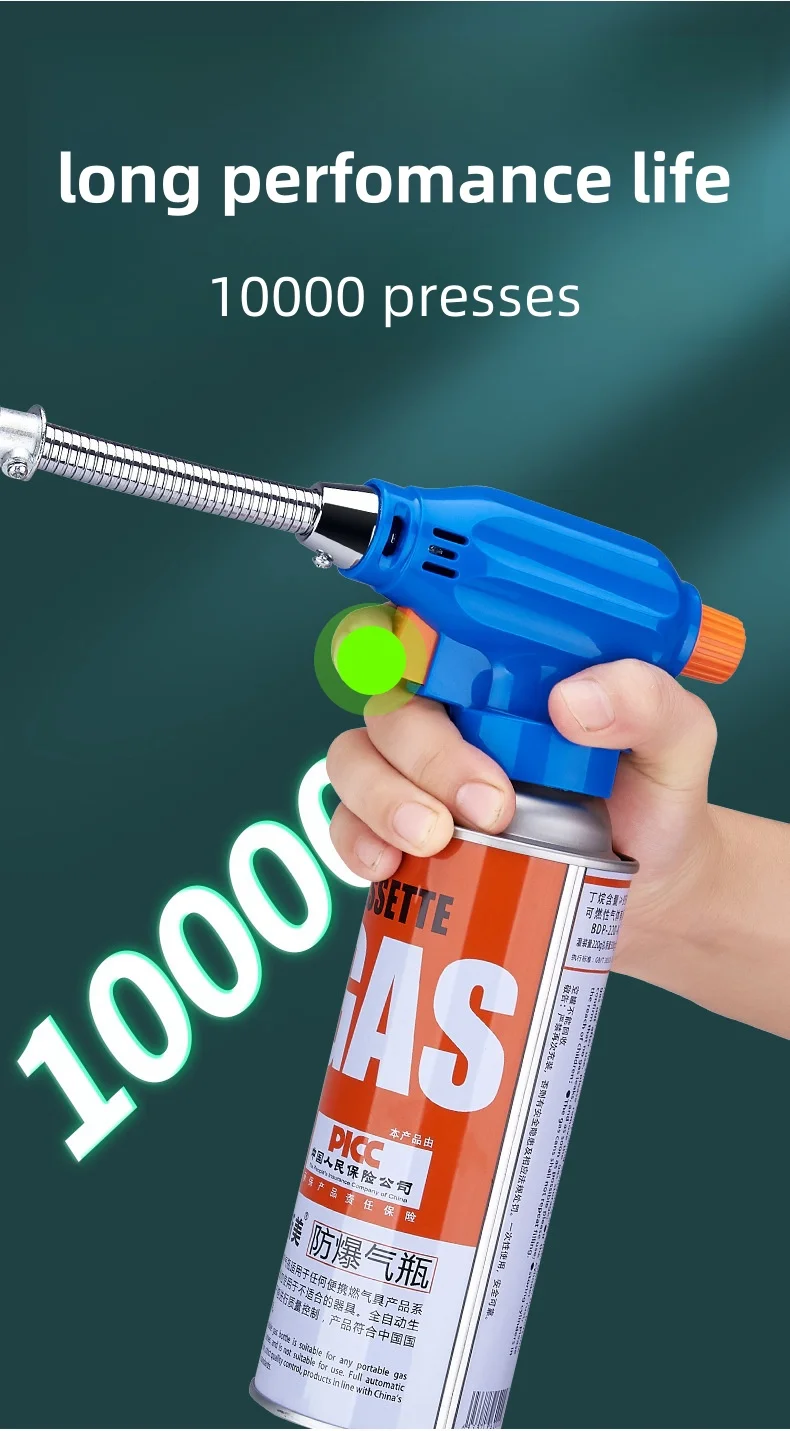 The New 2024 Handheld Portable Lighters Flame Gun Gas Torch Flame Gun ...