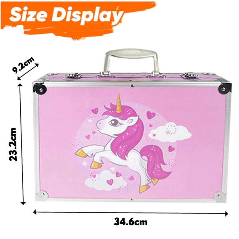 145 Piece Dual Layers Classic Art Sketching Pencil Watercolor Painting ...