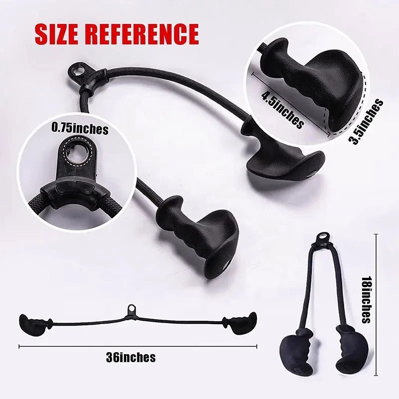 Wholesale Gym Tricep Rope Cable Attachments for Strength Training