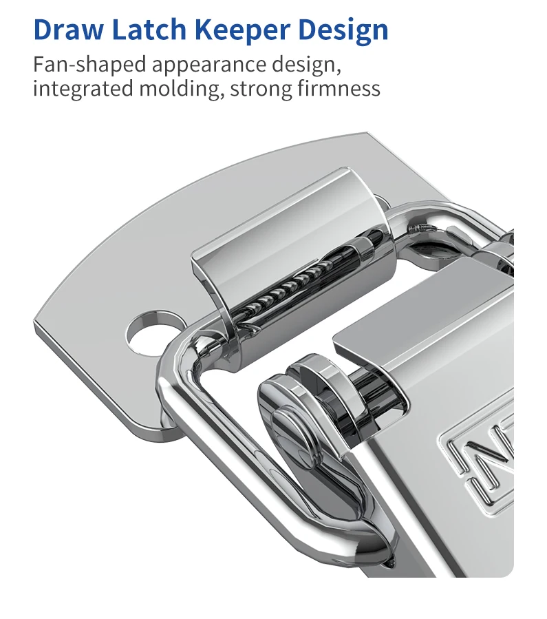 Hasp Spring Adjustable Metal Toggle Latch Hasp Cabinet Sus 304 Toggle ...