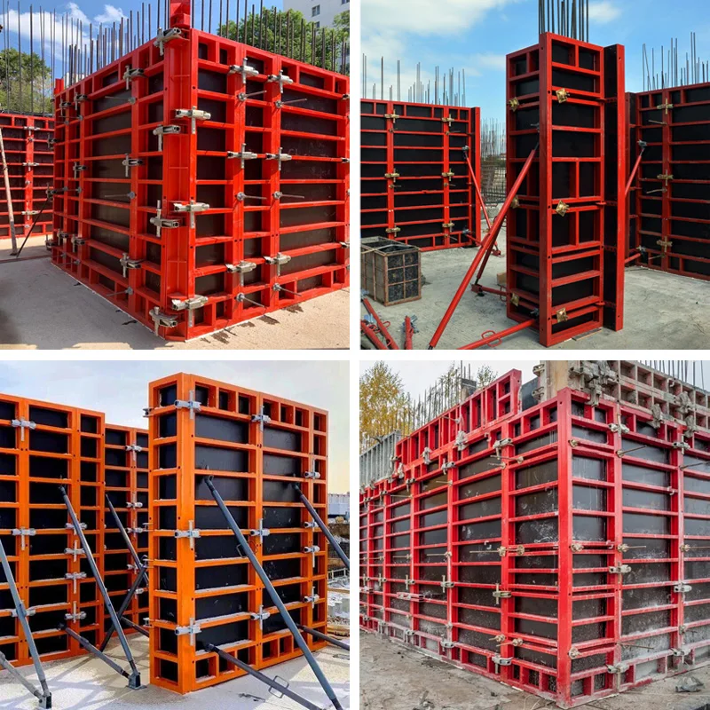 Concrete Peri Formwork Steel Frame Formwork & Plywood for Column ...