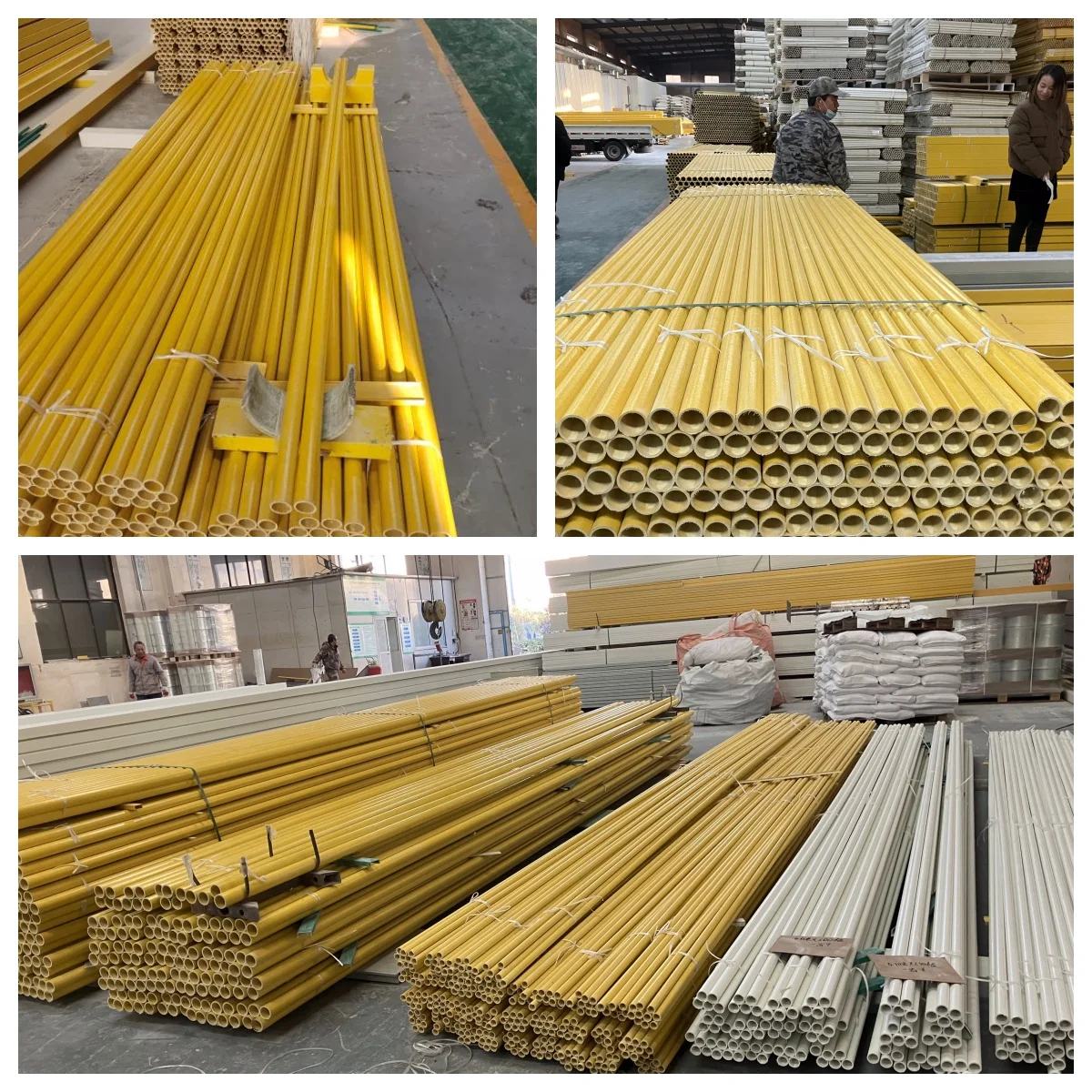 Frp Pultrusion Profiles Fiberglass Pipe Gre Round Tube - Buy Frp ...