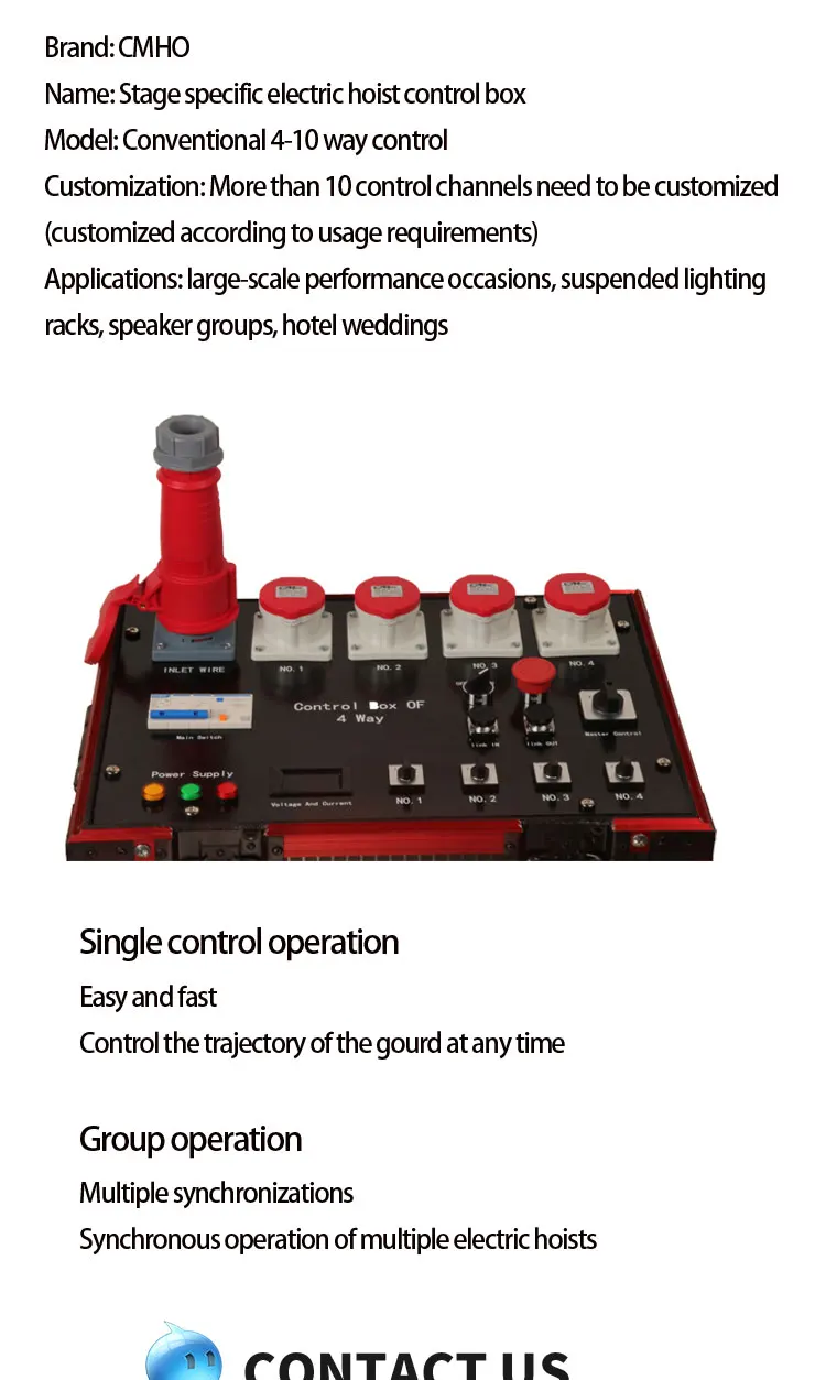 Remote Control Stage Truss System Lifting Device Micro Electric Rope ...