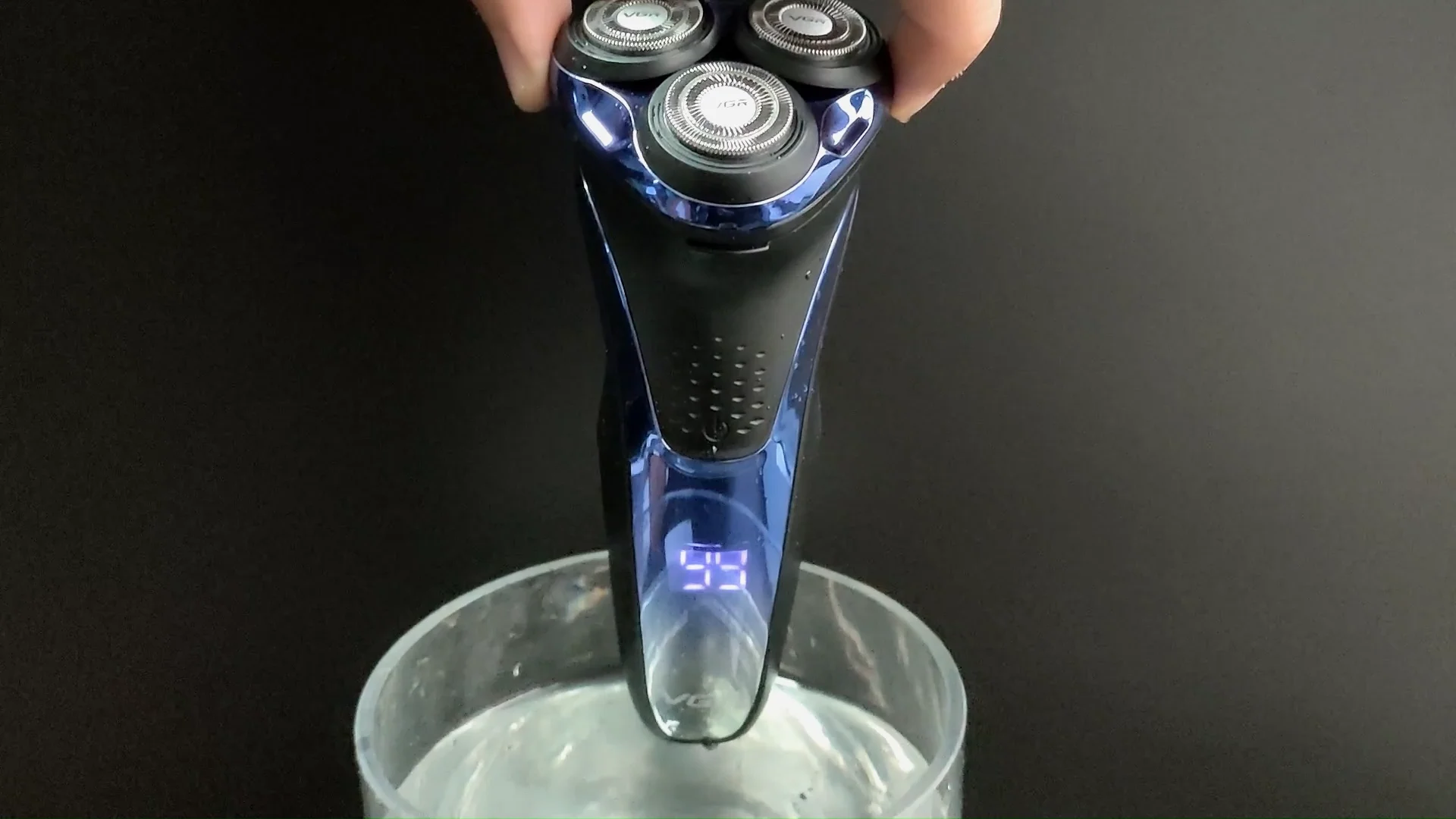 Vgr V-306 Usb Waterproof Washable Ipx7 Professional Rechargeable Rotary Mens Electric Razor ...