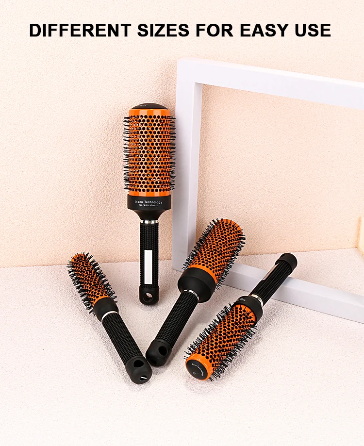 High Quality Thermal Ceramic Circular Comb Curly Hair Brush ...